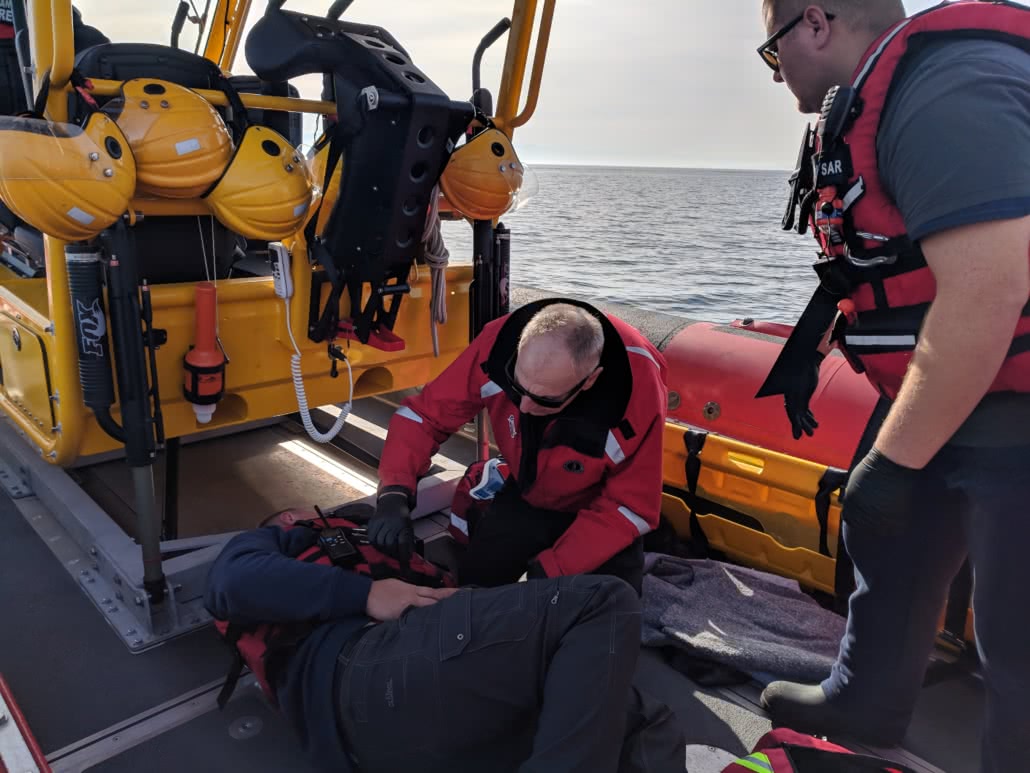 Marine Advanced First Aid...on a boat! - The Pulse