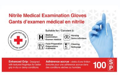 XL NITRILE MEDICAL GLOVES(Box of 100) - Alert First Aid Inc Supplies