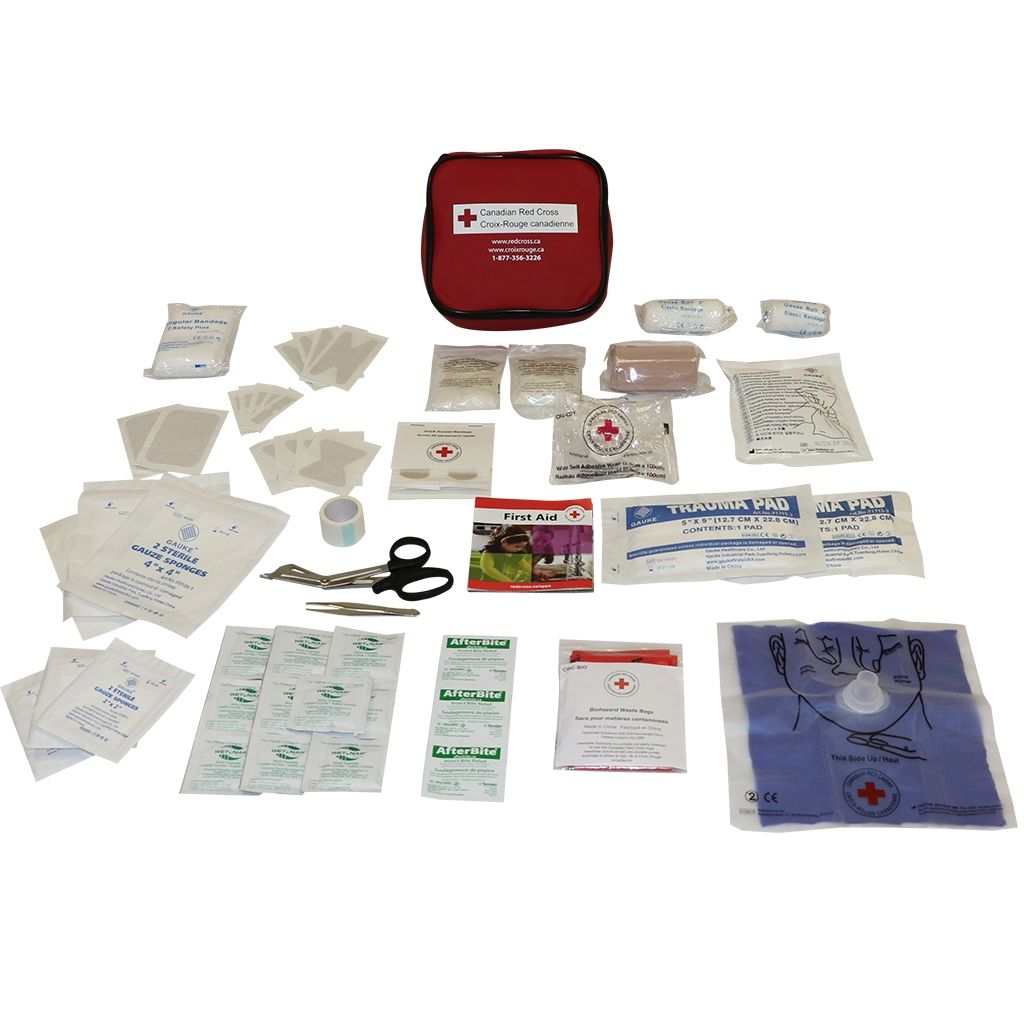 Canadian Red Cross Auto First Aid Kit - Alert First Aid Kits Supplies