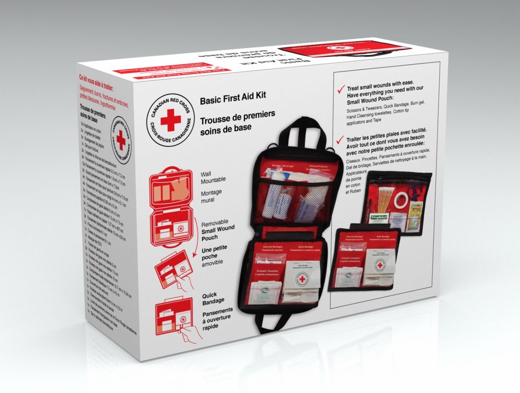 Canadian Red Cross Basic First Aid Kit - Alert First Aid Vancouver