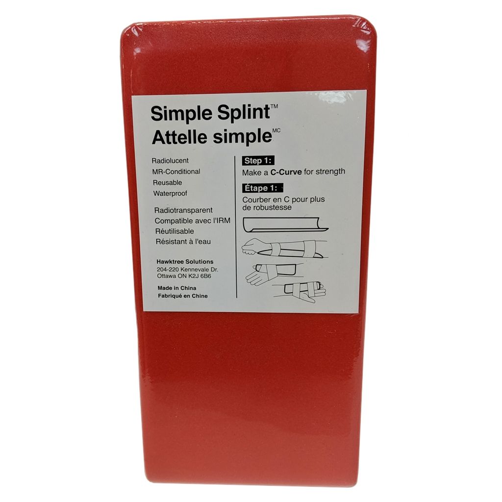 First Aid Supplies - Padded Malleable Splint (4) - Alert First Aid Inc